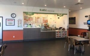 Blimpie Logo History and Evolution – Slant POS